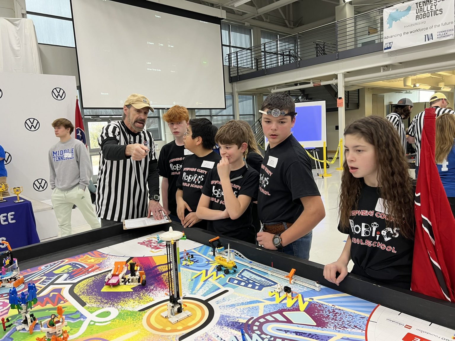 Middle School Robotics Team Place at Regional Championship - WNEG
