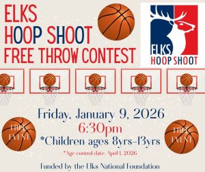Stephens Co. Rec hosting Elks Hoop Shoot Free Throw Contest - WNEG